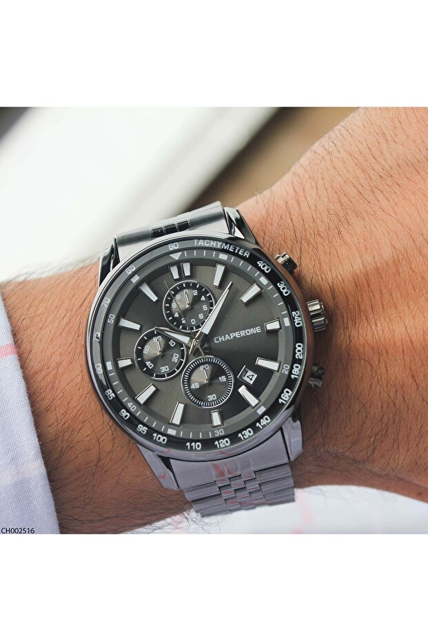 Chaperone CH002516 Çelik Kordonlu Erkek Kol Saati - Fiyatı, Yorumları