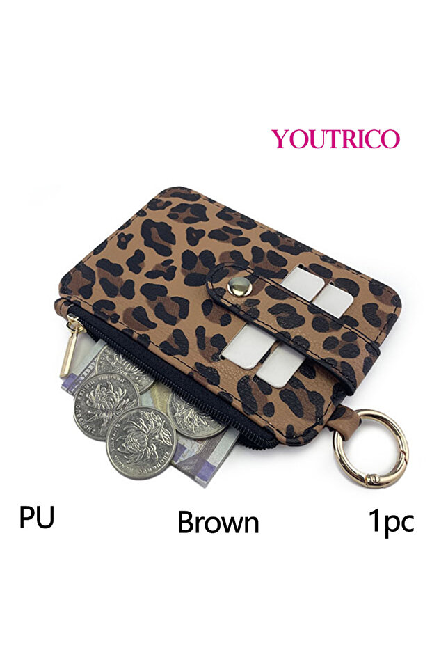 Youtrico Minimal Wallet with Keychain and Card Holder Detail- Trendyol