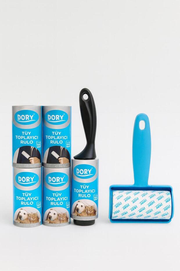 Dory tüy toplayacı rulo + roller tüy toplayacı + 4 yedek rulo - Fiyatı ...