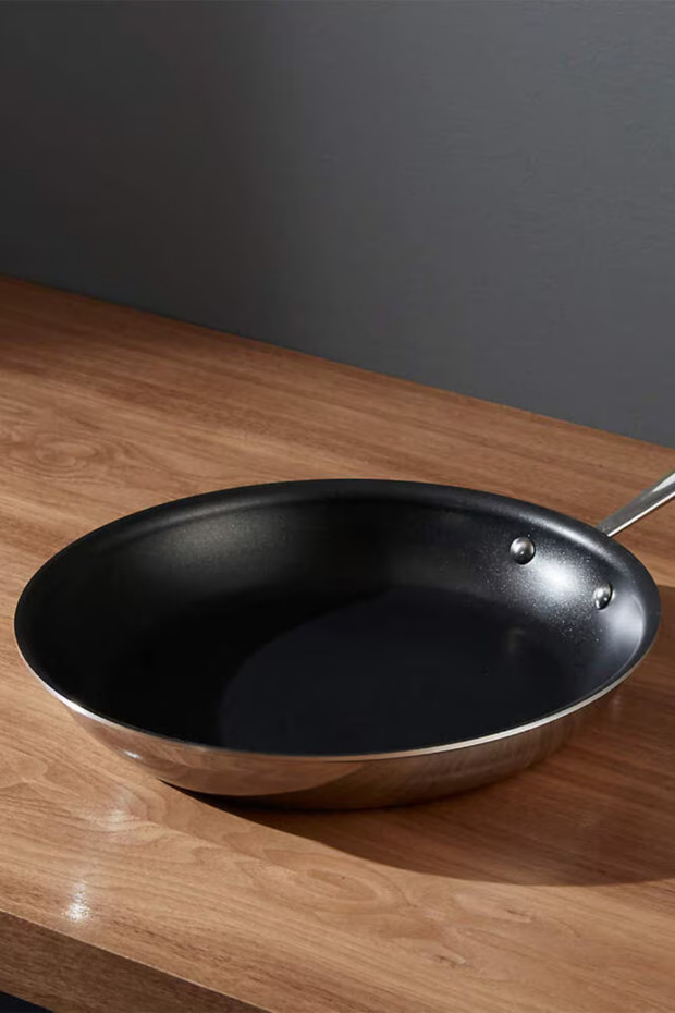All Clad D3 Stainless Non-Stick 12” Frying Pan, Durable & Multi-Purpose ...