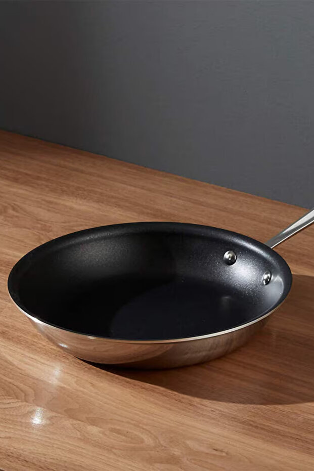 All Clad D3 Stainless Non-Stick 10” Frying Pan, Durable & Multi-Purpose ...