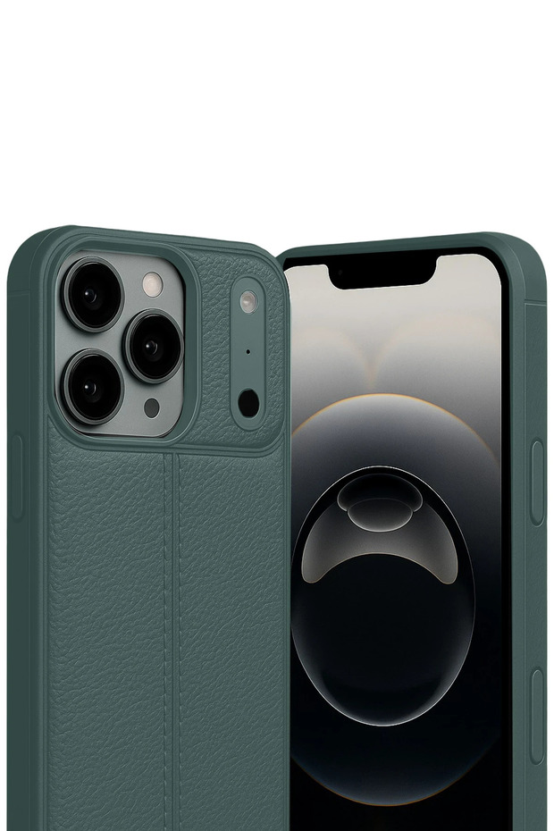 NewFace Hn-Shop Apple iPhone 17 Pro Auto Focus Cover - Dark Green- Trendyol