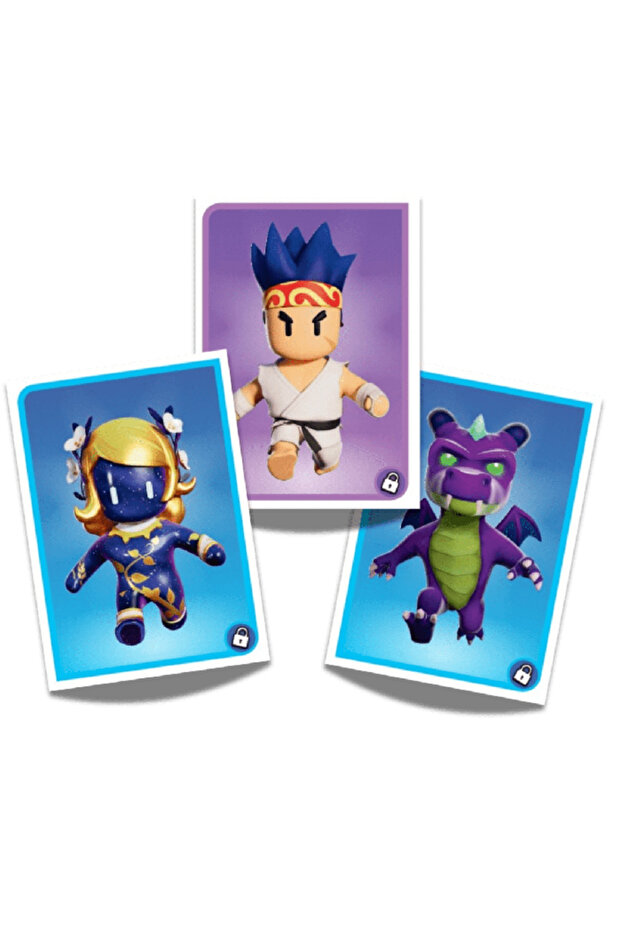 Next Plus Lisanslı Stumble Guys Sticker Collection Starter Pack+Box of ...