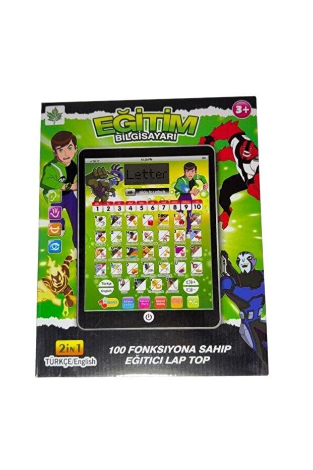 srt toys Eğitim Tableti Türkçe/ingilizce 100 fonksiyonlu/BEN10 - Fiyatı ...