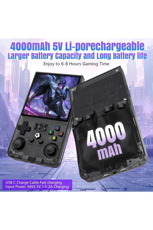 Generic R36MAX Retro Handheld Game Console with Open Source Linux ...