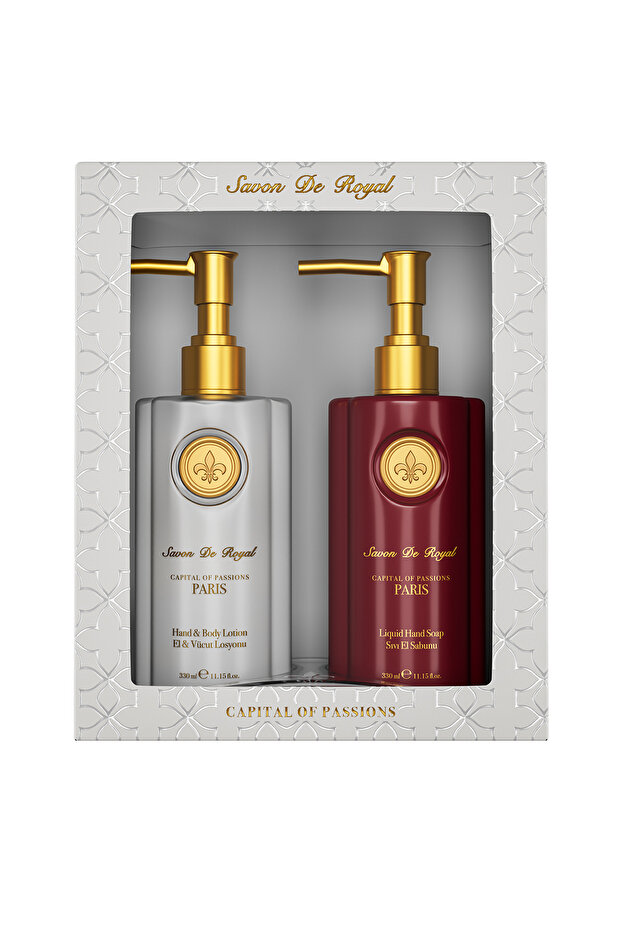 Savon de Royal Paris, the Capital of Passion Set Liquid Soap 330 ml ...
