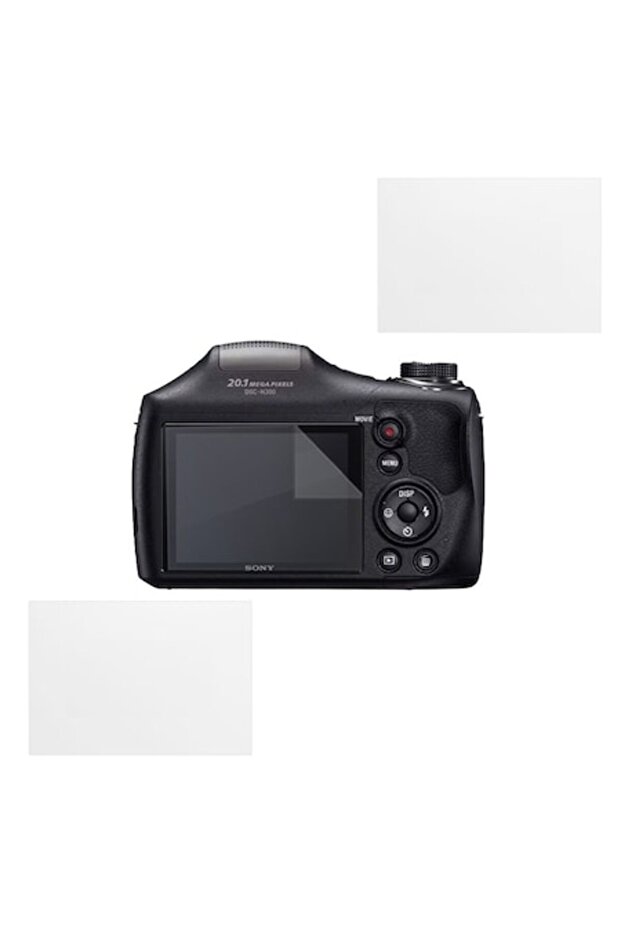 COMANDO Set protectie compatibil cu Sony Cyber-Shot H300, Focus Shield ...