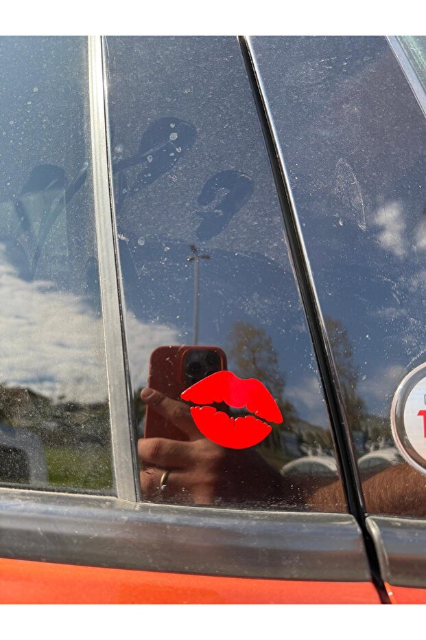 Fiat Öpücük Sticker 4X3 Cm Reflektif Kırmız 5 adet - Fiyatı, Yorumları
