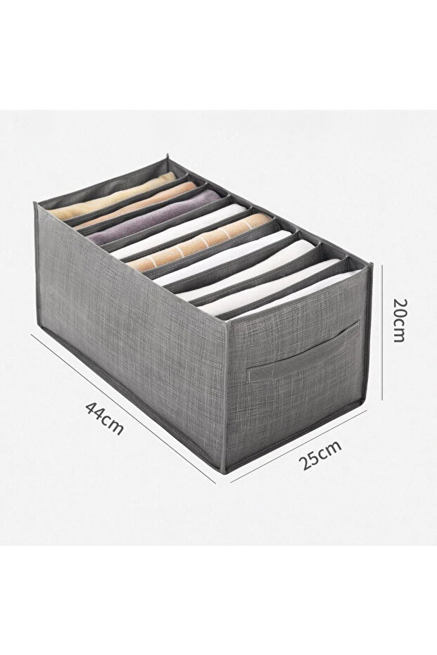 Choice 9 Grids gray-L Clothes Storage Box Underwear Bra Organizer ...