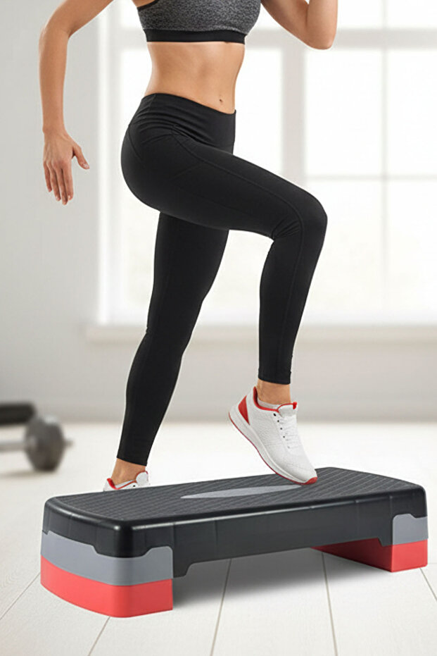 Delta Step Tahtası 2 Kademeli – Aerobik Step Board, Kardiyo Egzersiz ...