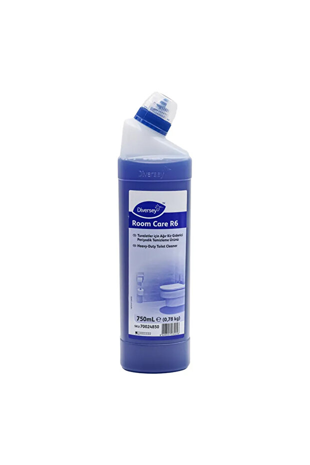 Diversey Room Care R6 Klozet İçin Ağır Kir Giderici 6 X 750 ml - Fiyatı ...