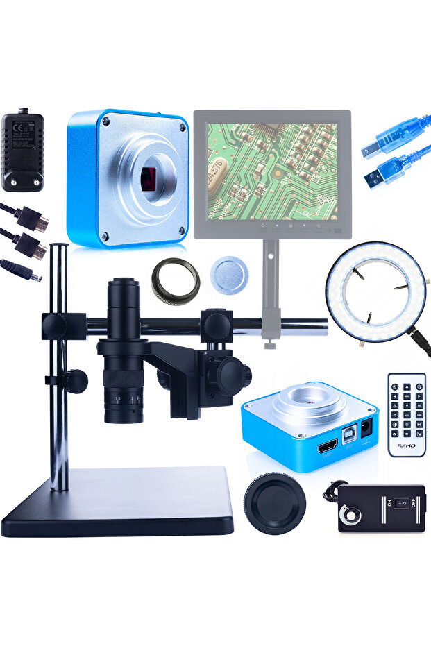 Rosfix Earth Pro MCEP Digital Microscope | 7–45x Zoom, Adjustable Arm ...