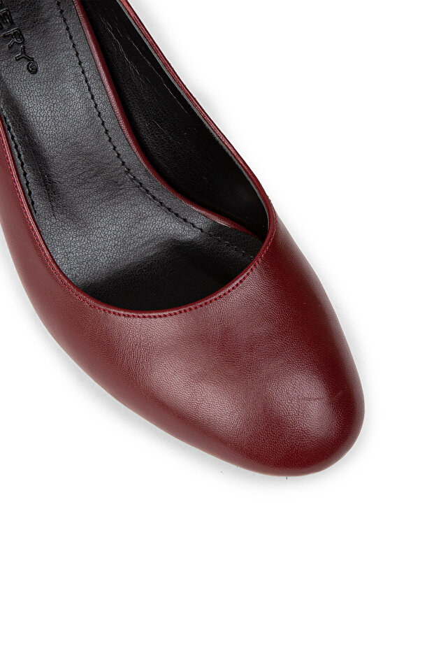 Deery Kadın Bordo Günlük Topuklu Ayakkabı - Fiyatı, Yorumları