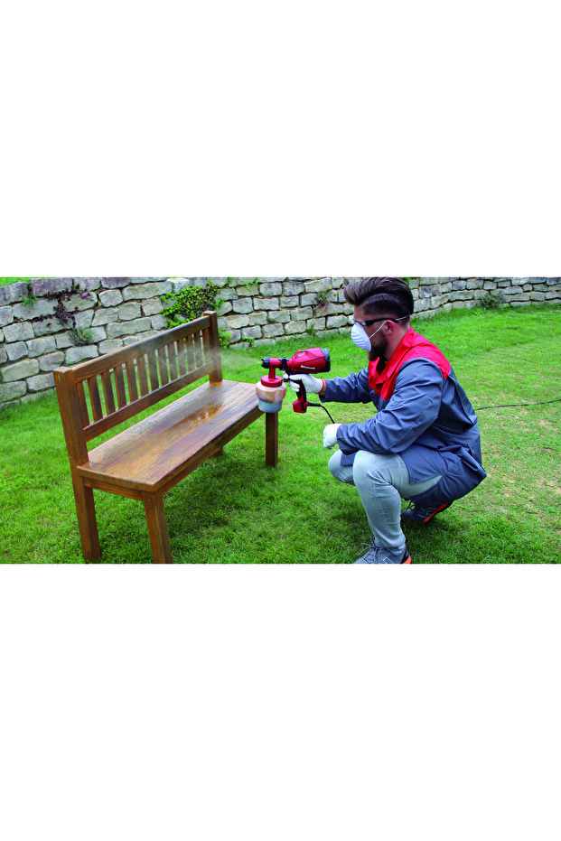 Einhell Classic TC-SY 400 P 400 W paint spray gun, for small and medium ...