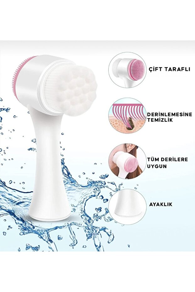Genel Markalar Çift Başlıklı Yüz Temizleme Fırçası - Fiyatı, Yorumları
