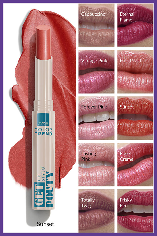 Avon Color Trend Lip Stylo Ruj - Sunset - Fiyatı, Yorumları