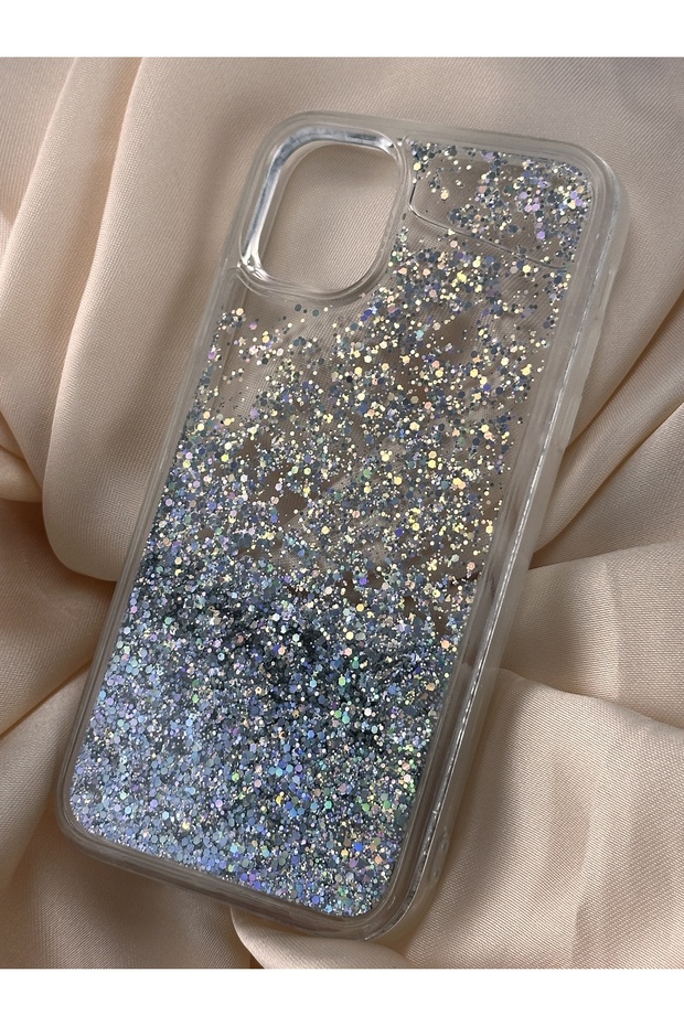 Enes Elektronik iPhone 13/14 Uyumlu Silver Gümüş Renk Sim Detaylı Sulu ...