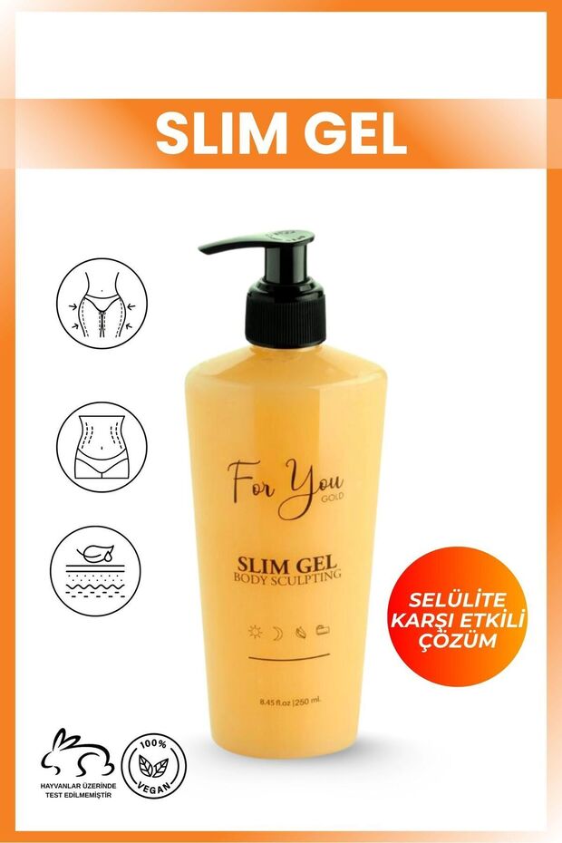 For You Gold Slim Jel – Selülit ve Çatlak Görünümünü Azaltmaya ...