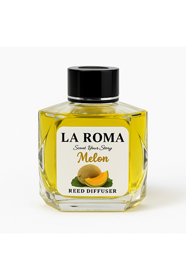 LaRoma Reed Diffuser with scented sticks La Roma Melon, 130 ml, aroma ...