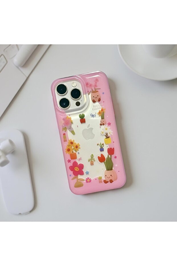 HYPERSOFT Iphone 13 (6.1 inç) Uyumlu Popsocketli Stant Olabilen Şık ...