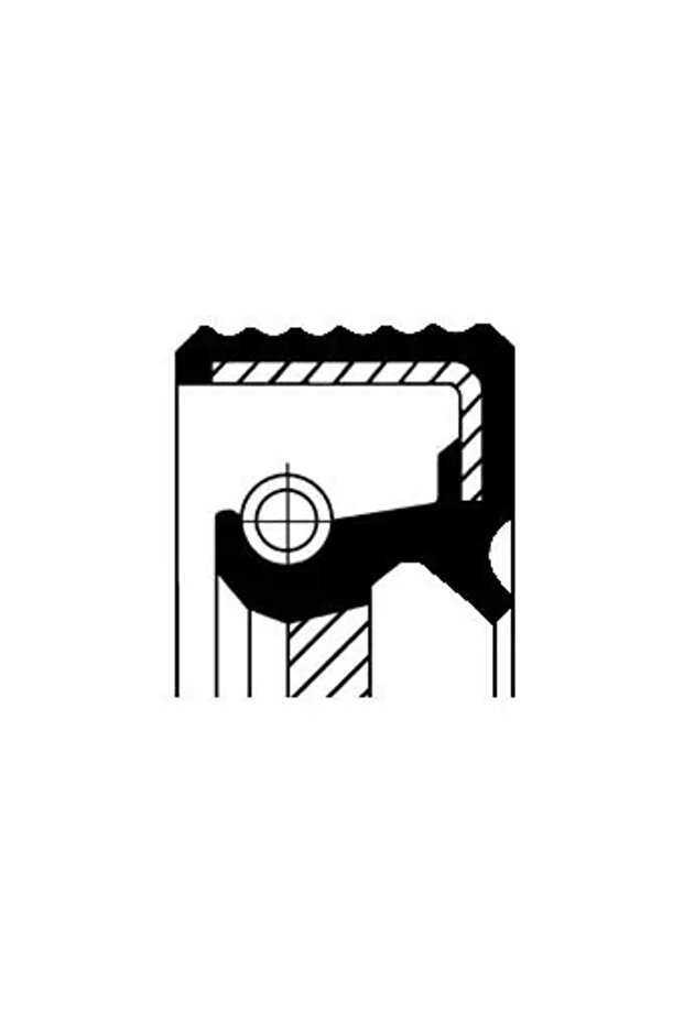 CORTECO Front crankshaft seal TOYOTA CAMRY station wagon (_V2_) 1986 ...