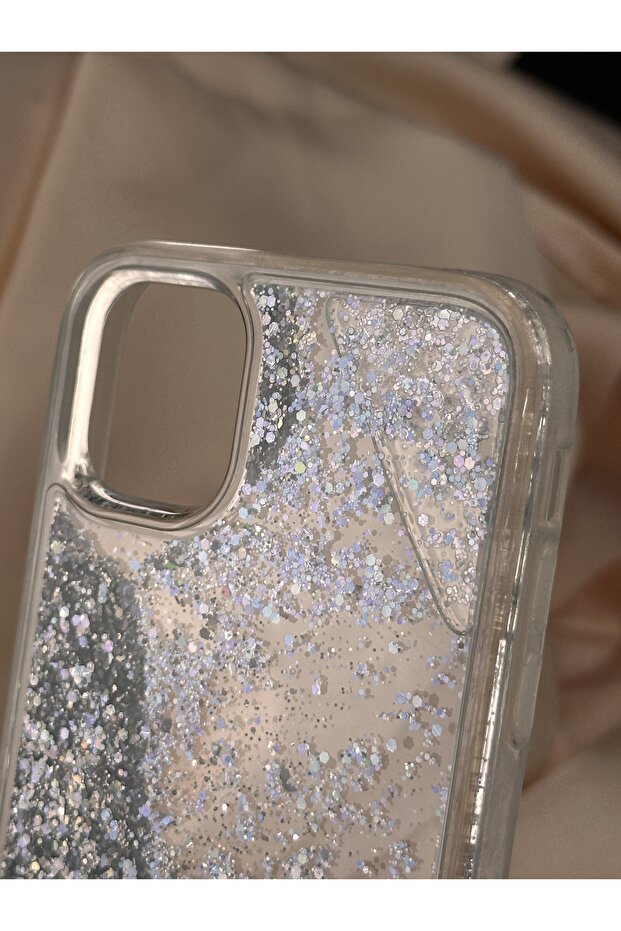 Enes Elektronik iPhone 13/14 Uyumlu Silver Gümüş Renk Sim Detaylı Sulu ...