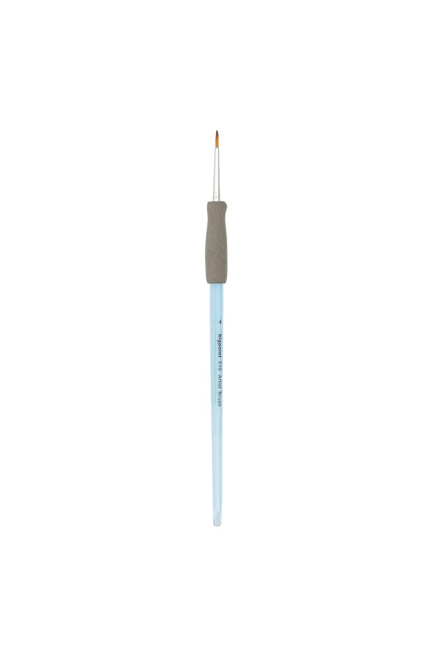 Bigpoint 510 Series Synthetic Bristle Acrylic Handle Round Brush No: 4 ...