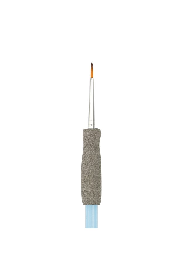 Bigpoint 510 Series Synthetic Bristle Acrylic Handle Round Brush No: 4 ...