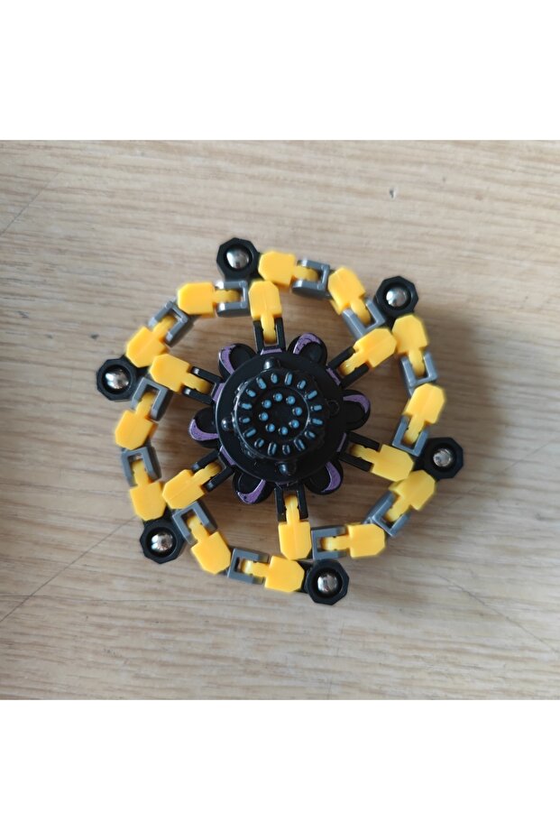 Choice Yellow Kids Deformed Fidget Spinner Chain Toys For Children ...