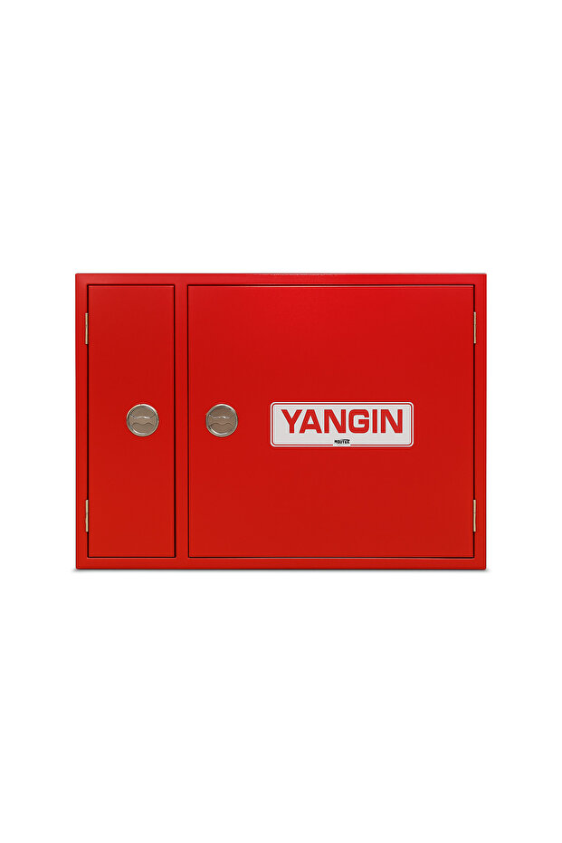 UNİ-BOX 1'' ÇİFT SAÇ KAPAK 30 MT HORTUMLU 1MM SIVA ÜSTÜ TSE'Lİ YANGIN ...