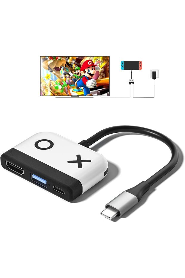Other KSTKTY Portable Nintendo Switch Dock with HDMI, USB 3.0 and USB-C ...