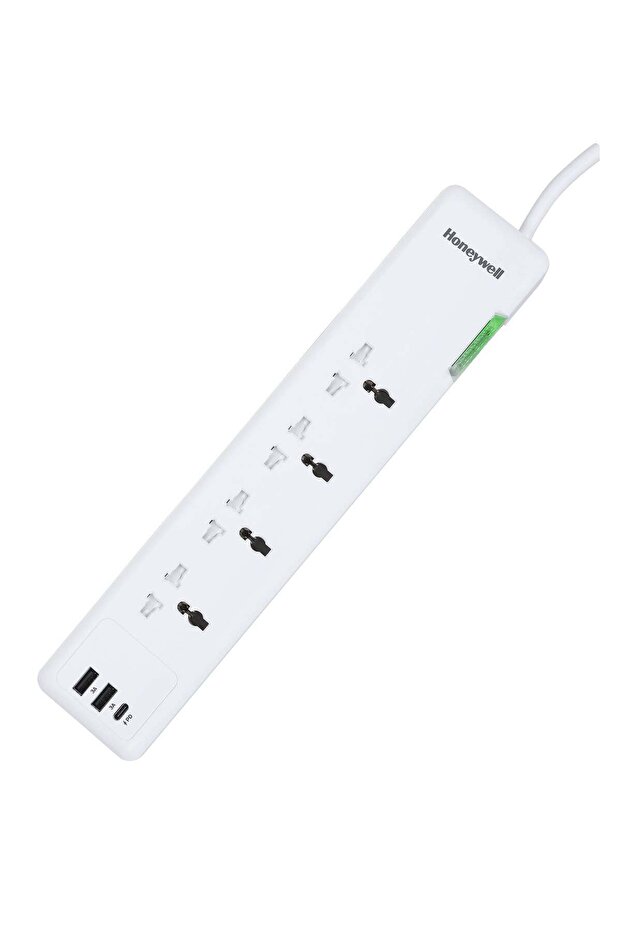 HONEYWELL 4 Out Surge Protector With Master Switch Spike Guard ...