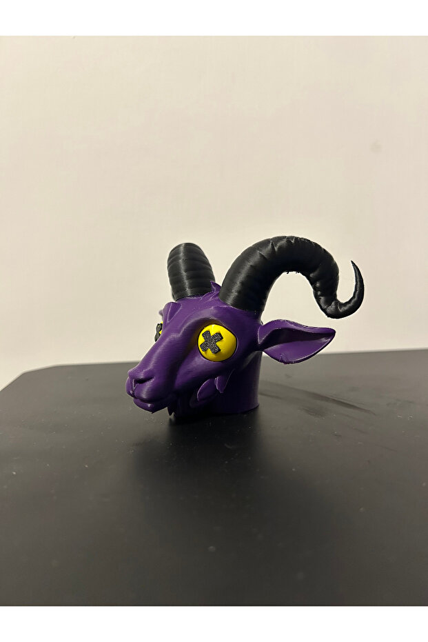 GiginGo Tung Tung Tung Goat Head - Mor Keçi Brainrot Karakteri - Fiyatı ...