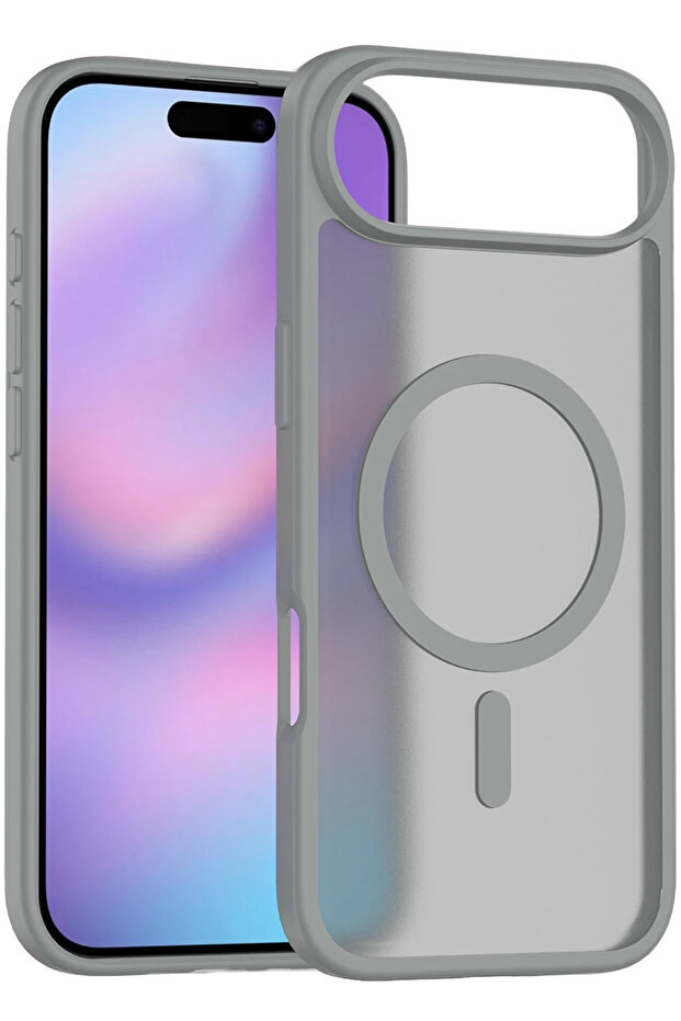Nezih Case Apple iPhone 17 Air Uyumlu Magsafe Sarj Destekli Mat Şık ...