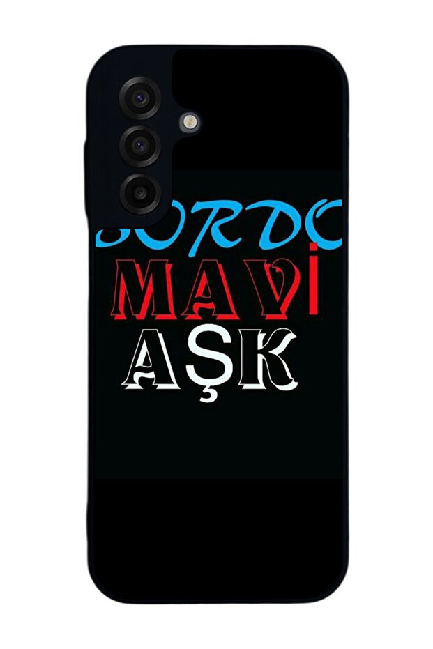 Aksel Kılıf Samsung Galaxy A17 Uyumlu Baskılı, Mat Siyah,Yumuşak ...
