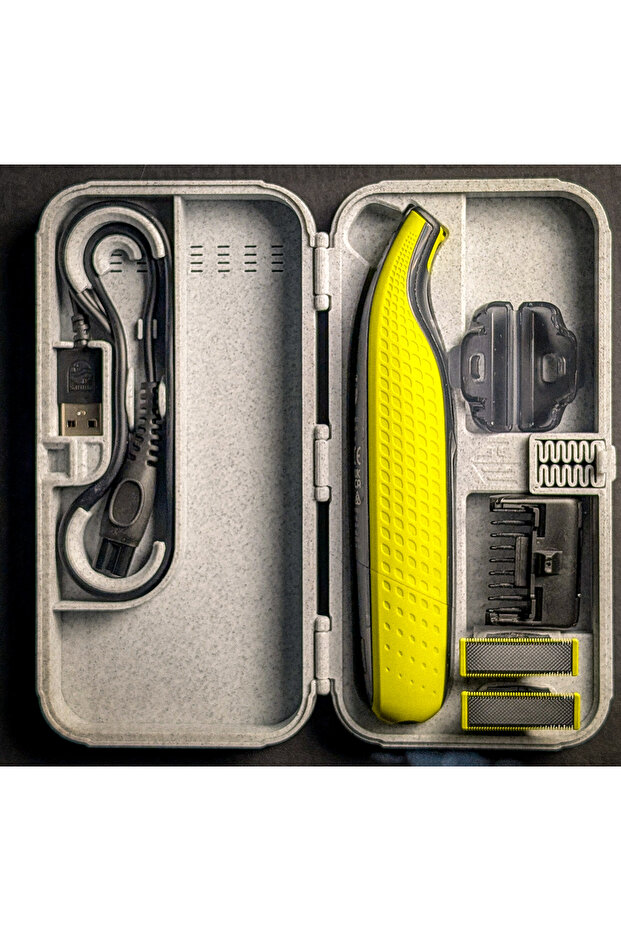 Devotech Philips Oneblade Compatible Hard Carrying Case Marble Pattern ...