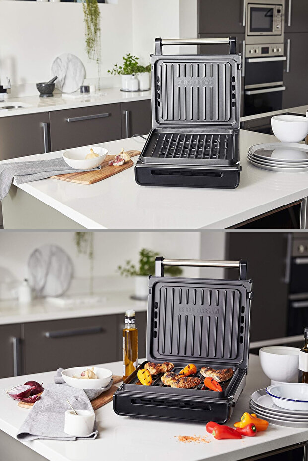 George Foreman 28000-56/GF Dumansız Izgara Ve Tost Makinesi - Fiyatı ...