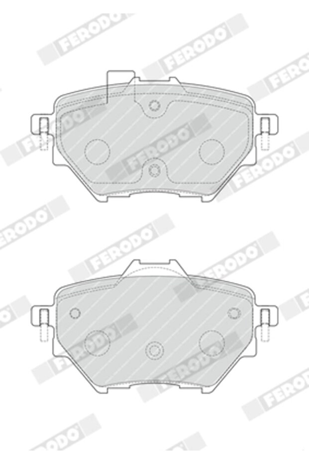 Ferodo Brake pad set disc brake CITROËN BERLINGO (ER_ EC_) 2018-2025 ...
