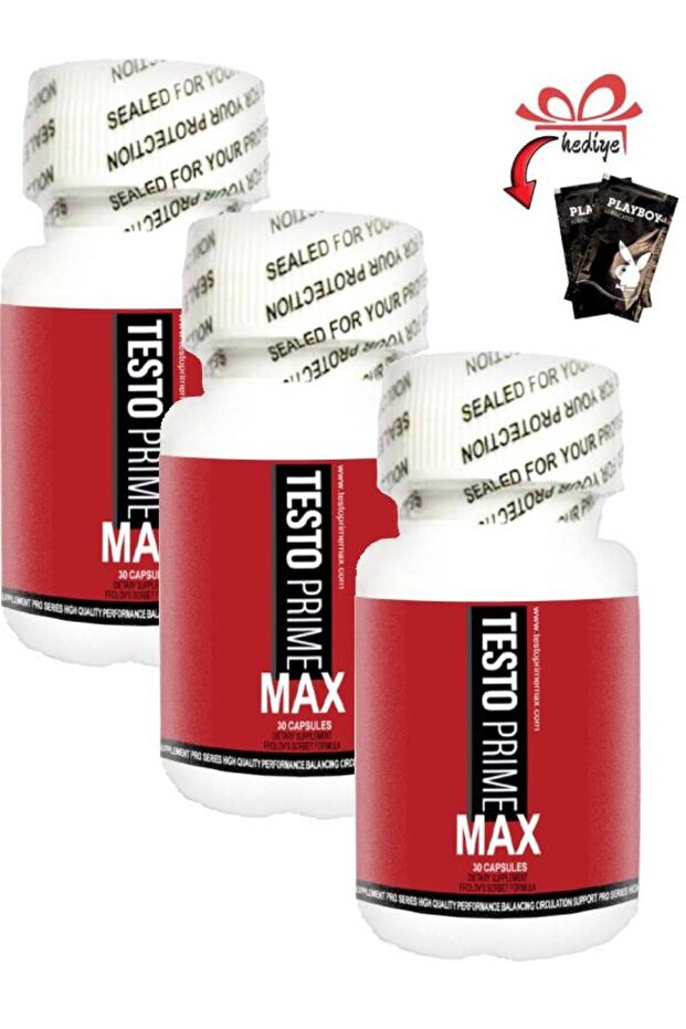 Frost Testo Prime Max Erkeklere Özel Her an Maksimum Limit 30’lu x 3 ...
