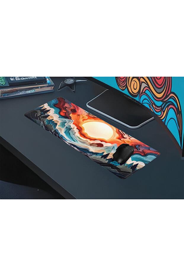urzuva Aurora Rise 90x40 4MM Kalınlık (TR'de ilk) Premium Gaming oyuncu ...