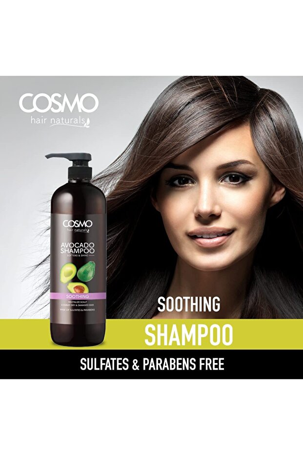 Cosmo Cosmo Soothing Avocado Conditioner and Conditioner Set 1000ml ...