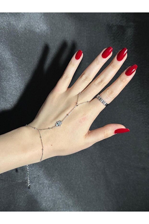 Sirena Accessories İstasyon Zincir Meryem Ana Hamsa Ayarlanabilir ...
