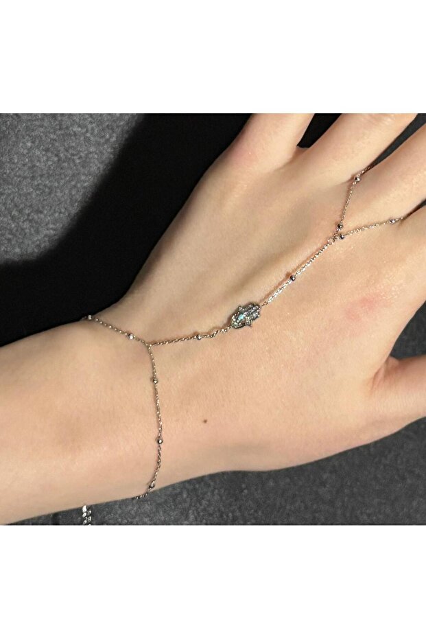 Sirena Accessories İstasyon Zincir Meryem Ana Hamsa Ayarlanabilir ...