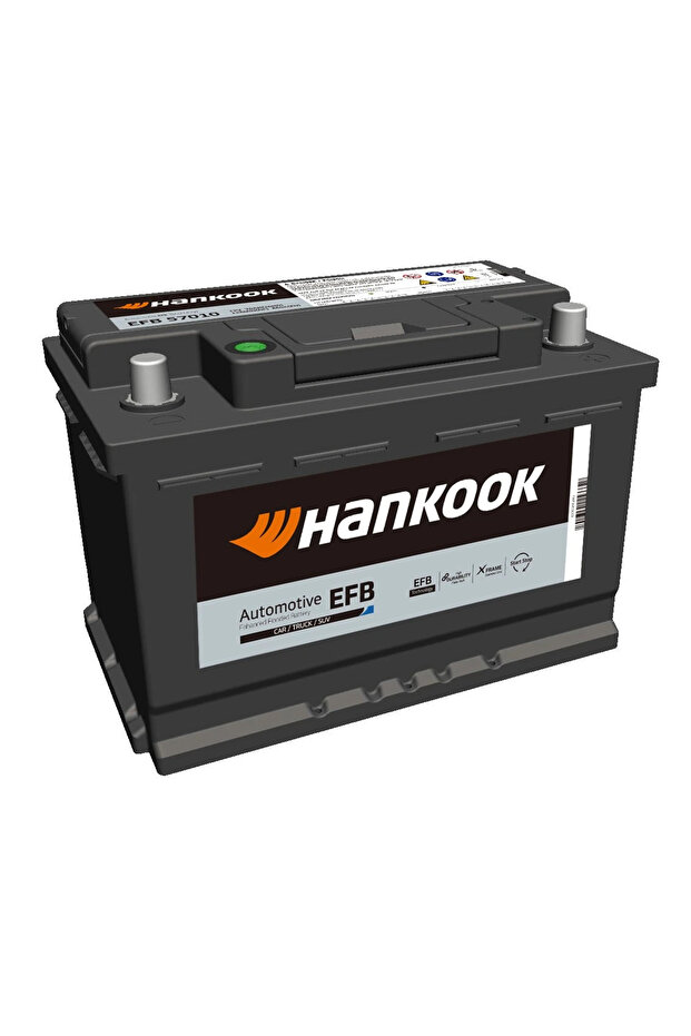 Hankook Starter battery VAUXHALL ARENA Van (A97) 1998-2001 EFB57030 ...