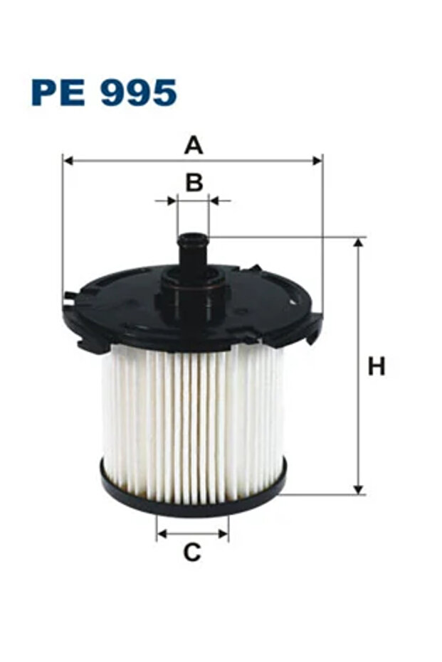 Filtron Fuel filter FORD TRANSIT TOURNEO bus 2007-2014 PE995 (Diesel ...