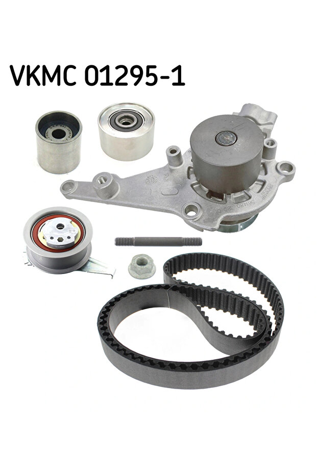 SKF Water pump + timing belt set AUDI A5 Sportback 2020-2025 VKMC 01295 ...