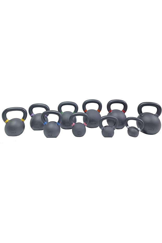 Goat Premium Cast Iron Kettlebell 16 kg with One-Piece Construction and ...