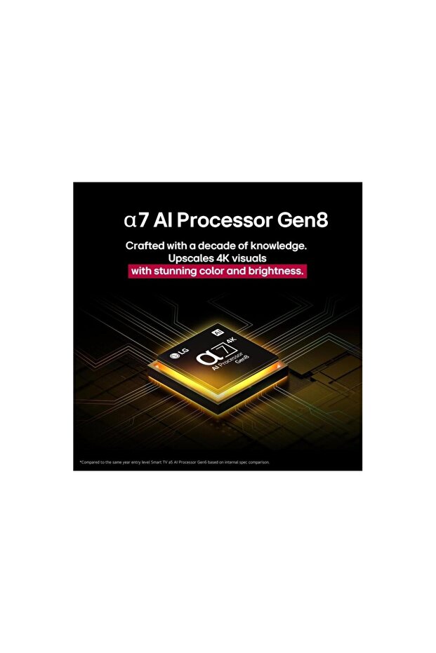 LG 75 Inch UHD AI UA85 4K Smart TV AI Magic remote HDR10 WebOS25 2025 ...