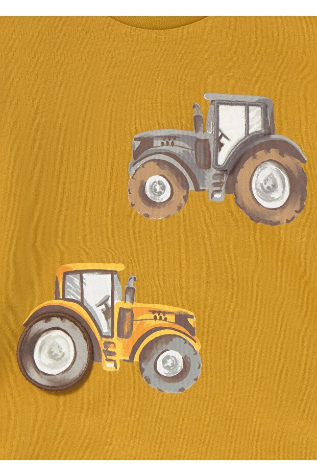 Mayoral Erkek Bebek Baskılı Uzun Kollu Tişört Sarı 2069 - Fiyatı, Yorumları