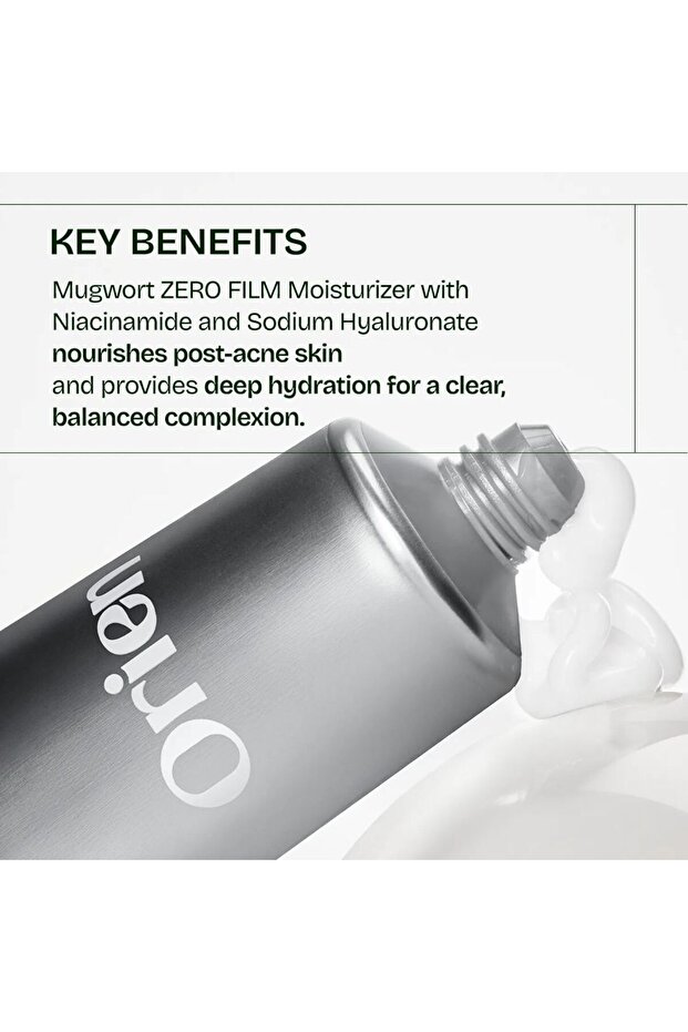 Orien Mugwort Zero Film Moisturizer 60ml – Akne ve Kızarıklığa Yatkın ...